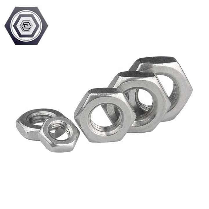 Factory Direct A2-70 Hex Lock Nuts 1/4-20 Stainless Steel SS304 ...