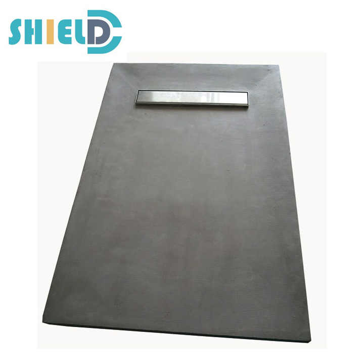 Shower Tray with XPS Board Floor-Level Bathroom Shower Enclosure for ...