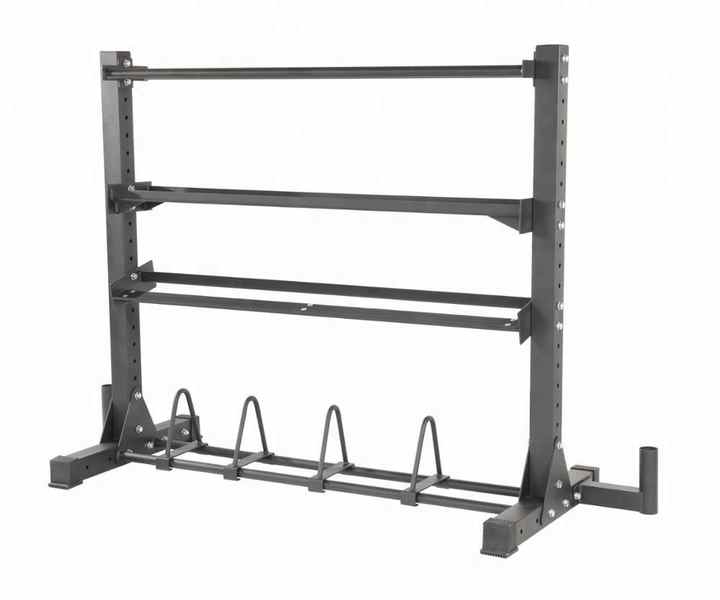 VIGFIT Heavy Duty Metal Storage Rack Commercial Power Gym Rack Wall ...