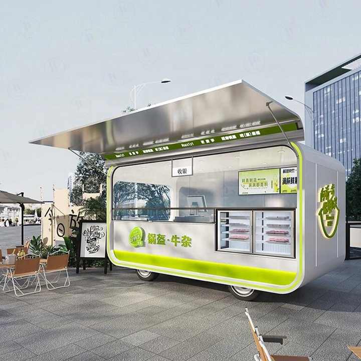 Bubble Tea Mobile Hawker Food Courts Hawker Centers Kaya Toast Cart ...