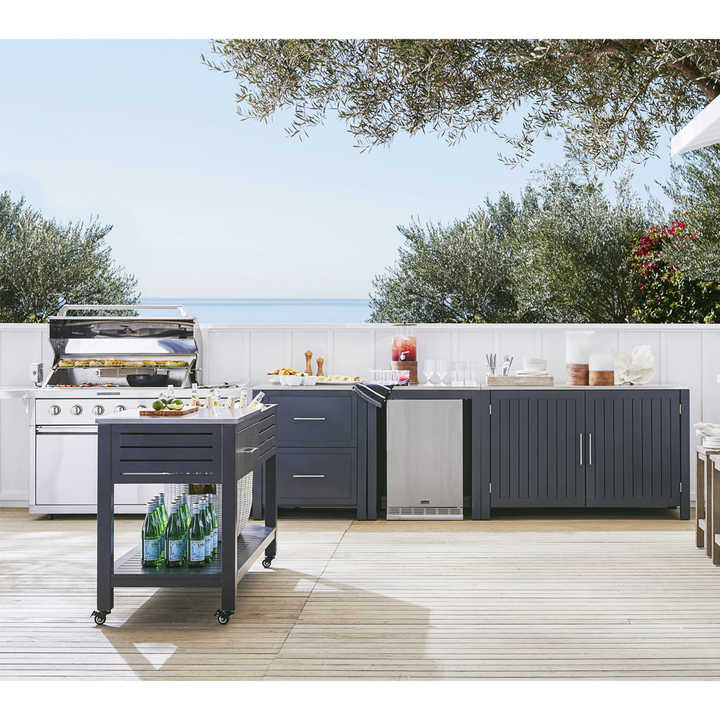Stainless Steel Outdoor Kitchen Cabinets - Modern Design