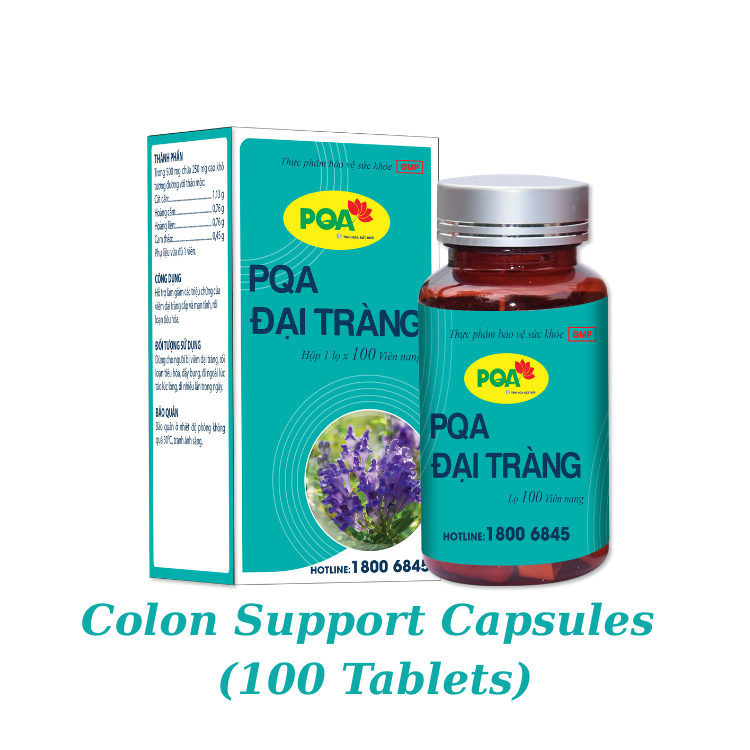 Colon Support Capsules (100 Tablets) Support Gastrointestinal Digestive ...