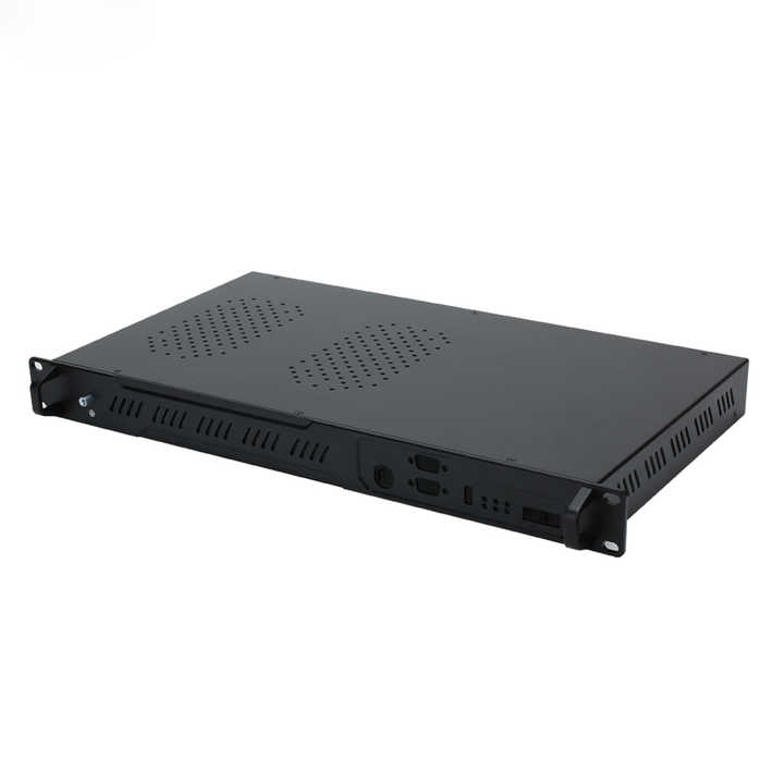 Rack Mount Aluminum Enclosure 1U NVR Chassis - IP54 Protection