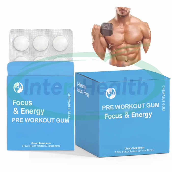 Ausreson OEM Vitamin Pre Workout Chewing Gum Creatine Sport Energy ...