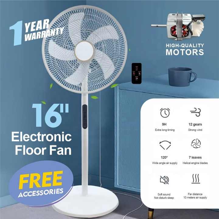 Home Use Cross Base Stand Fan With Remote Control Home Use Floor Stand ...