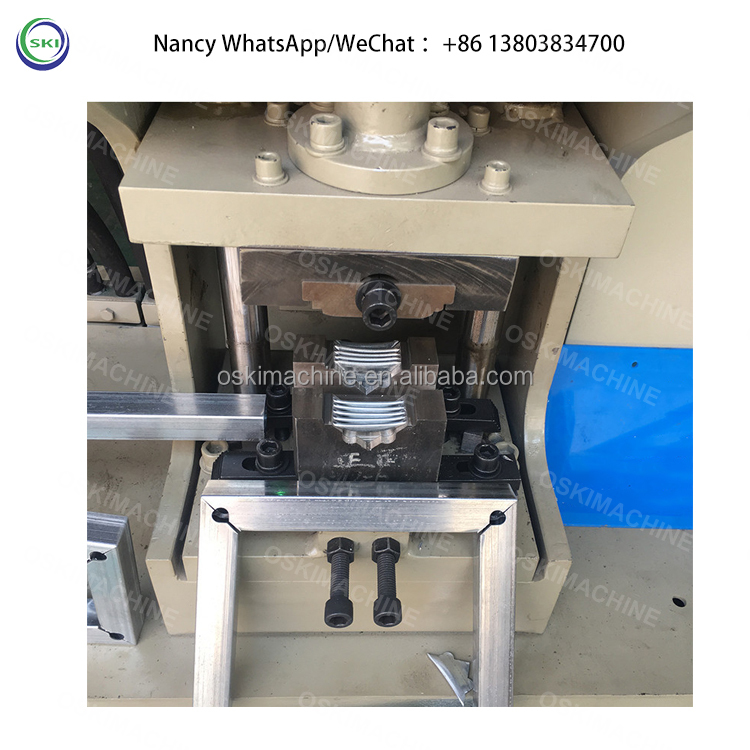 Portable Stainless Steel Tube Corner Punching Machine 45 90 Degree ...