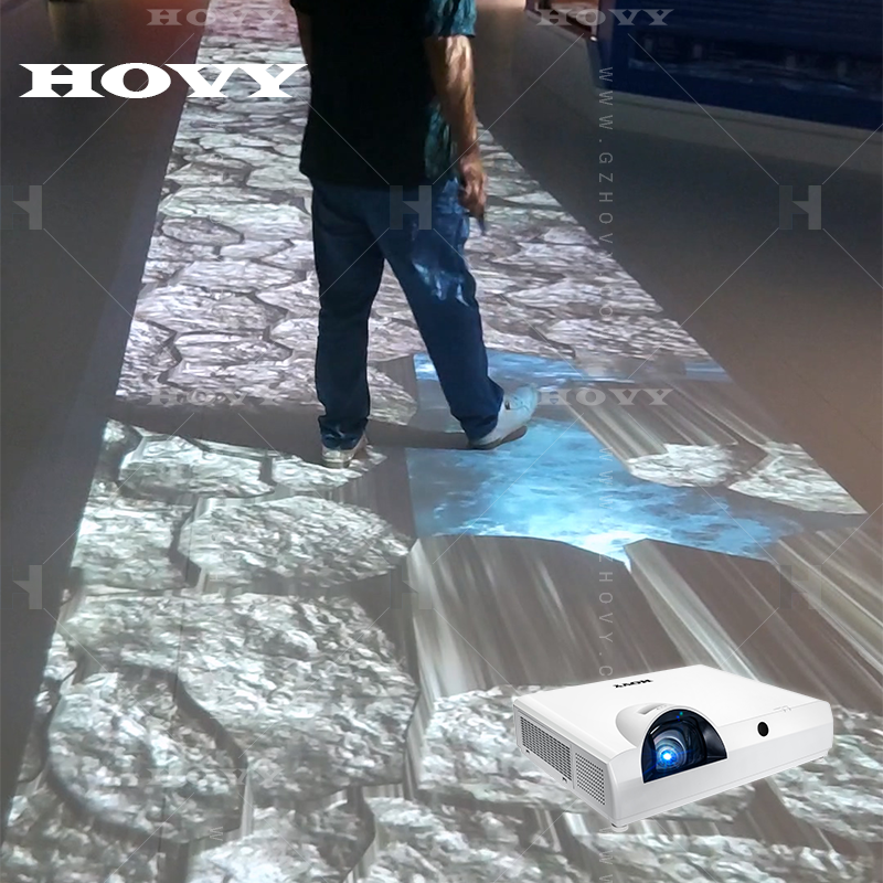 HOVY Immersive Restaurant Holographic Interactive Projector with HDMI ...