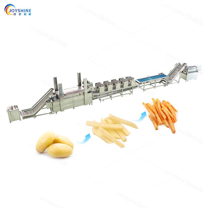 Semi-Automatic Commercial French Fries Equipment 100kg Capacity French ...