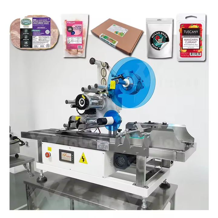High Speed Card Tag Pouch Mylar Bag Doypack Labeling Machine