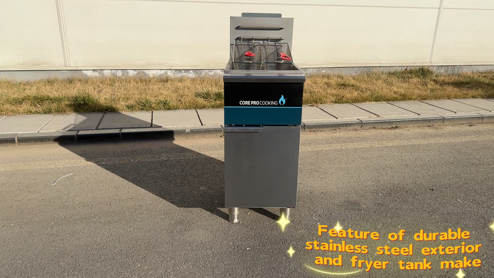 Gas-fueled Deep Fryer by Core Pro - Durable & Efficient