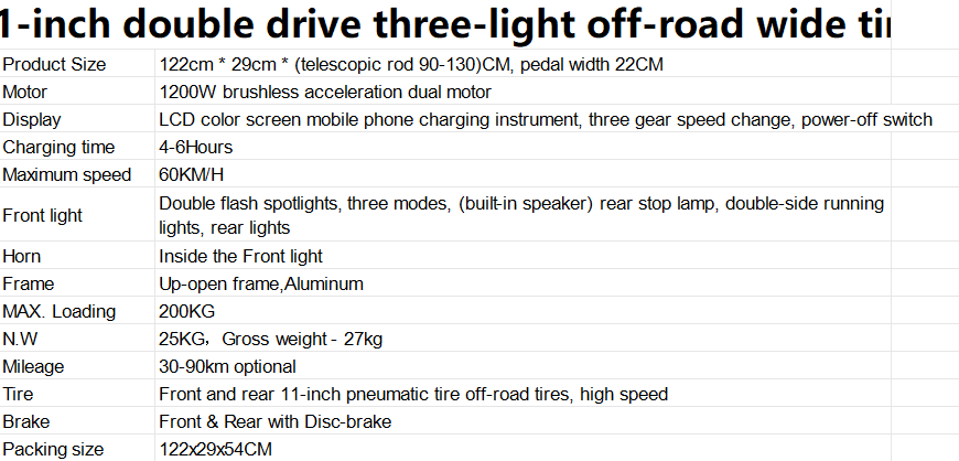 Elektrische 4-Wheel Foldable Electric Scooter with Double Motor 60-80km ...