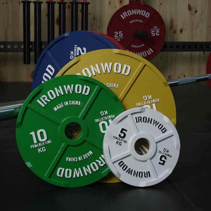 Calibrated kg Steel Powerlifting Training Plate Accurate Barbell Plate ...