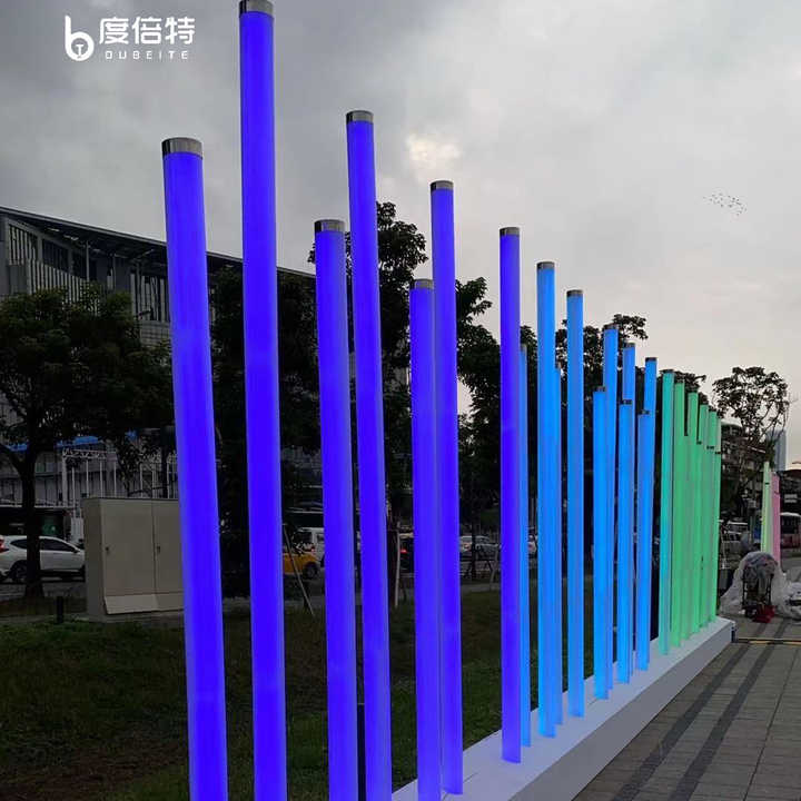 Dmx Led Rgb Tube Color Change Led Tube Milky White Cover 360 Degree ...