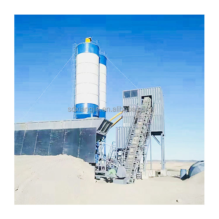 25m3/h Mini Concrete Batching Plant Mini Cement Plant Mobile Concrete ...