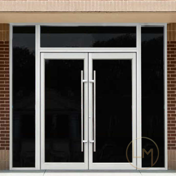 Glass Shop Door Texture