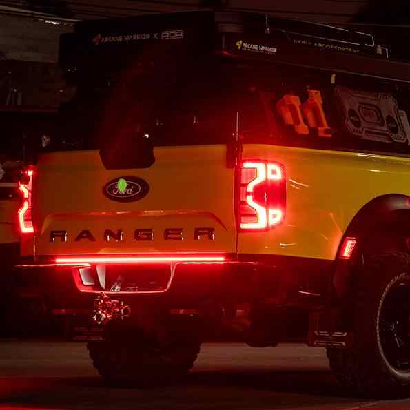 Ford Ranger T9 2023-2024 Tailgate Warning Light Bar with Dynamic Flow ...