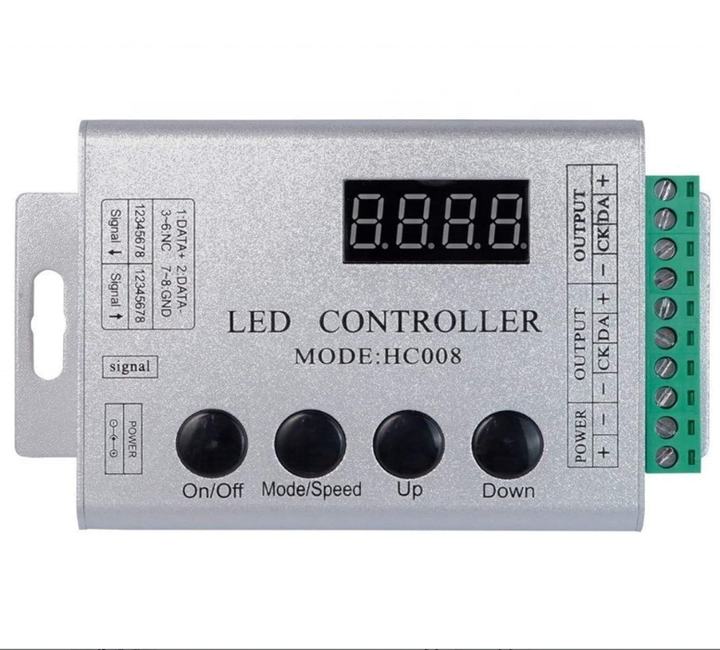 HC008 RGB Led Pixel Controller - 2048 Modes & Effects