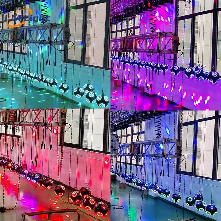 Modern Kinetic Lights - Outdoor DMX Winch Price LED Lifting Ball System for Disco