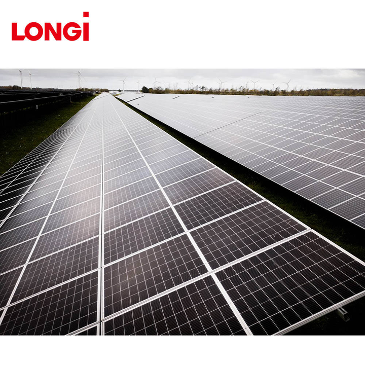 Longi Solar Panel 560W 565W Mono PV Panels Bifacial Panel Solar 560W ...