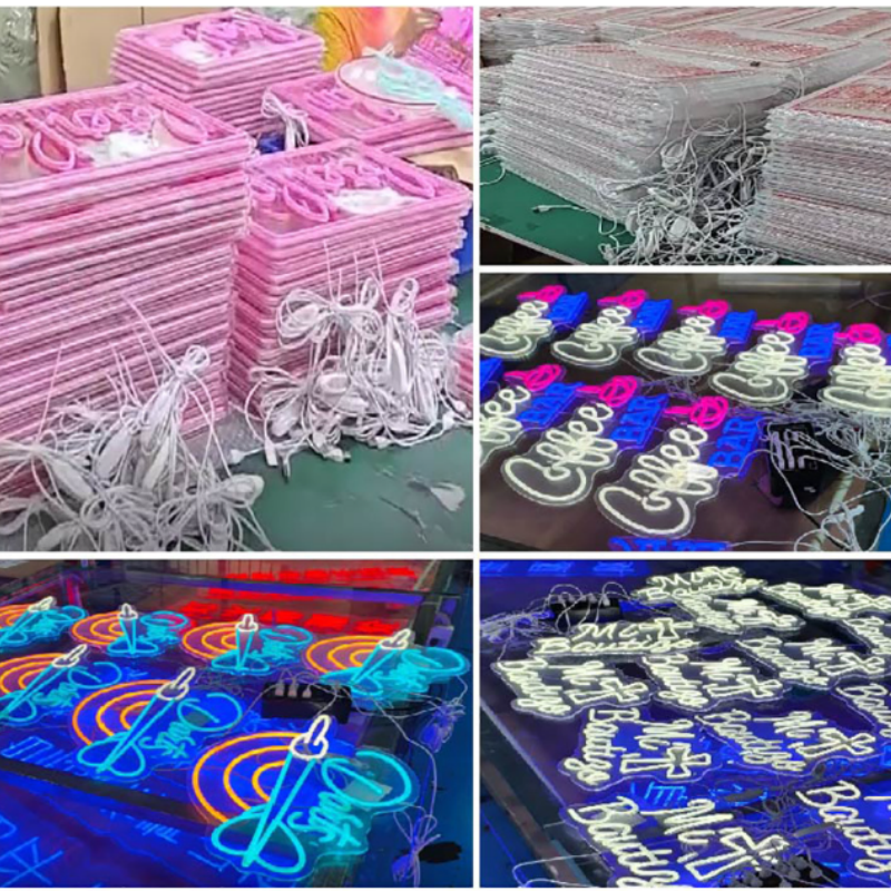 Acrylic LED Neon Sign Multi-Color IP65 Waterproof for Home Party Bar ...