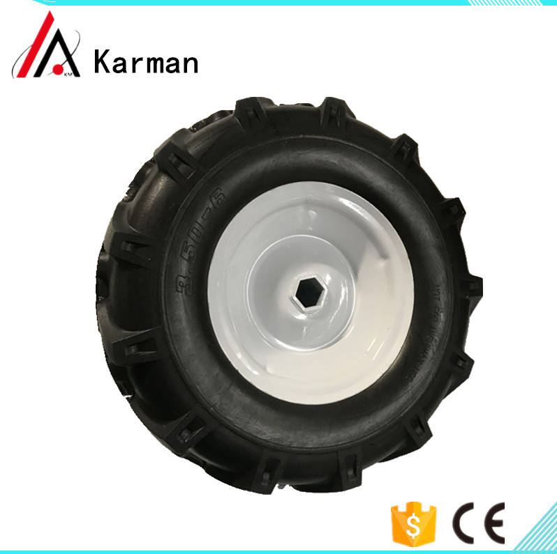 Herringbone Pattern 3.50-6 Solid Wheel 3.50x6 350-6 PU Foam Wheel for ...