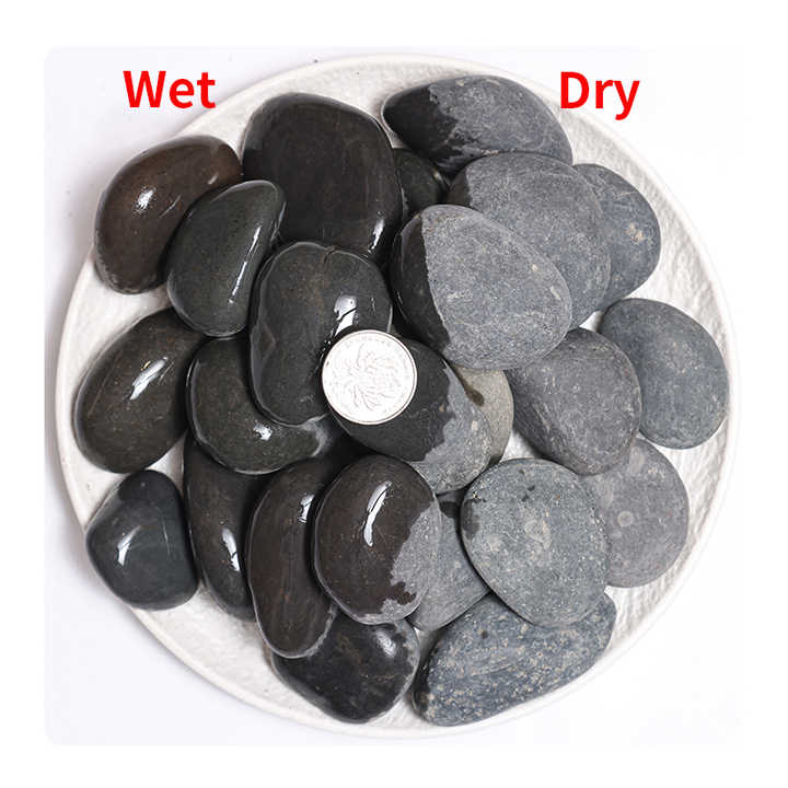 Natural Washed Grey Cobblestone Paving Outdoor Garden Stone Decoration ...