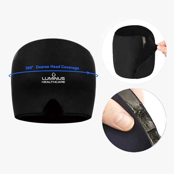 Reusable Cold Compress Therapy Gel Ice Headache HatMigraine Headache ...