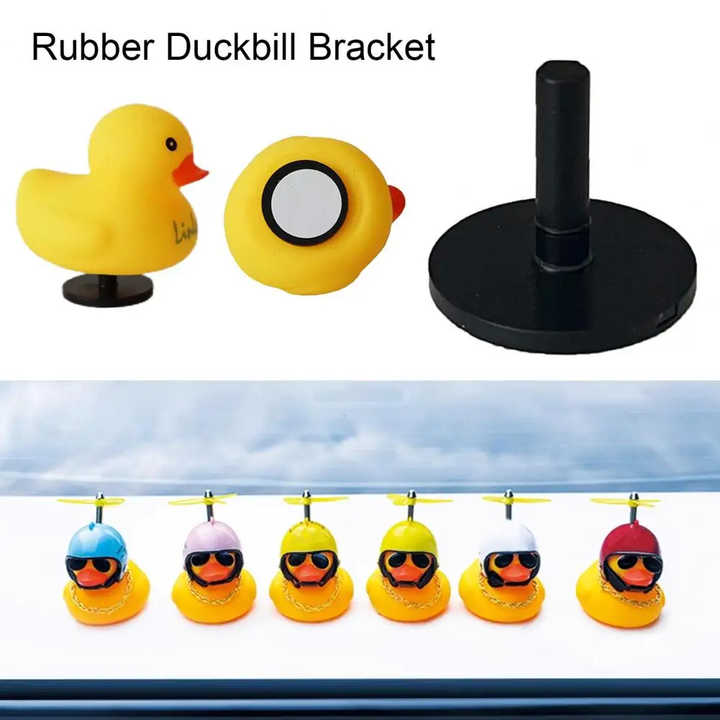10pcs Anti-Slip Anti-Fall Rubber Duck Model Display Stand Removable Non ...