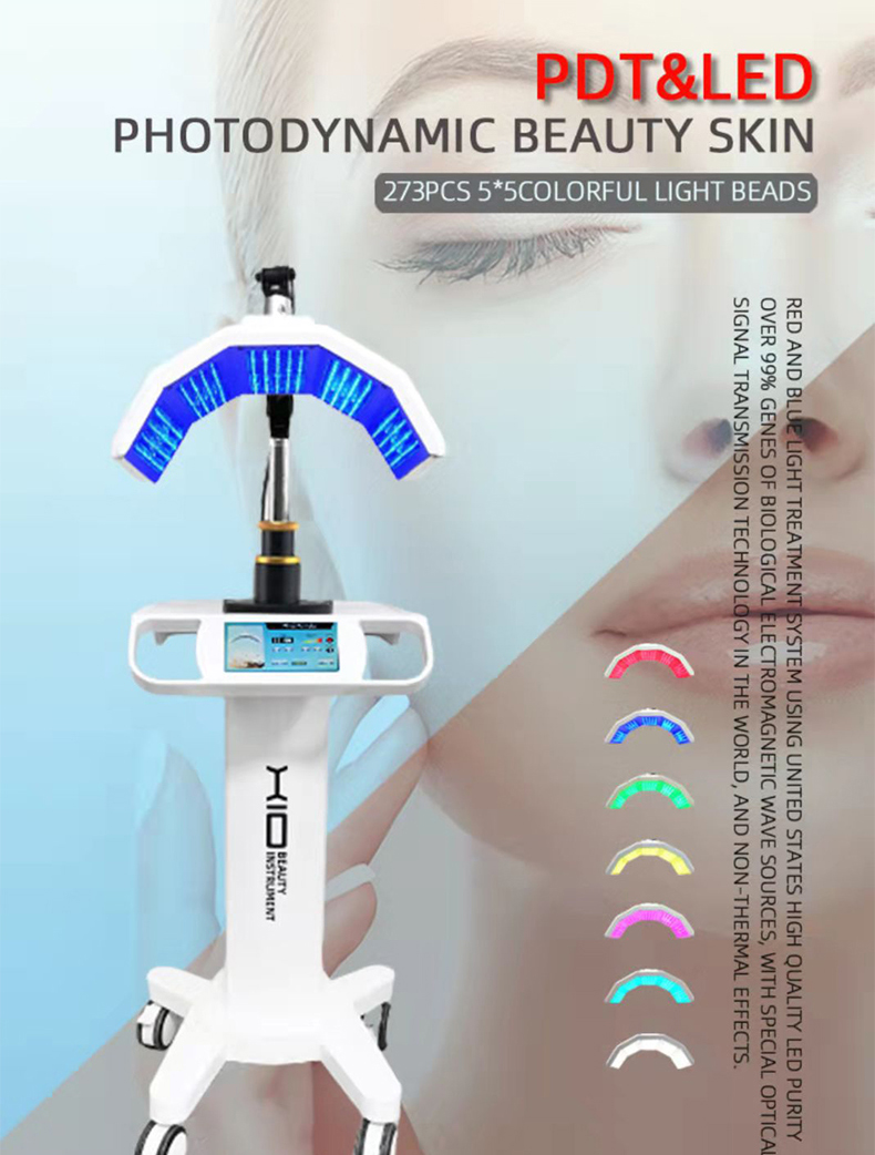 ₩3477212에서 직접 효과 얼굴 피부 Led 시스템 광자 요법 Pdt 가벼운 요법 안면 조명 치료 마스크 미용 기계 여드름 주름 제거 제거 흰색 Dhgate