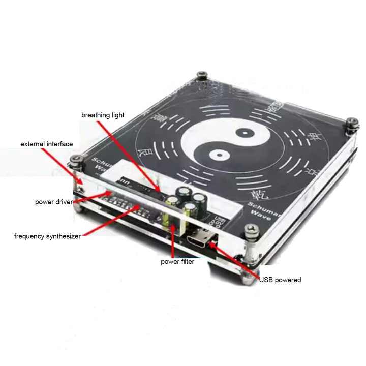 Taidacent Earth Schumann Resonance Generator - 7.83hz