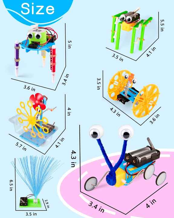6 in 1 Stem Kits - Robotics Science for Kids & Adults