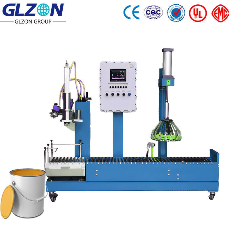 Paint Filling Machine, Liquid Filling Machine, Industrial Filling ...