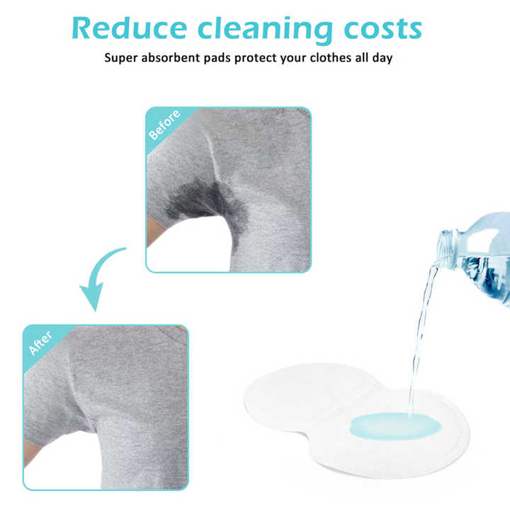 Premium Anti-Perspiration Pads - Invisible & Absorbent