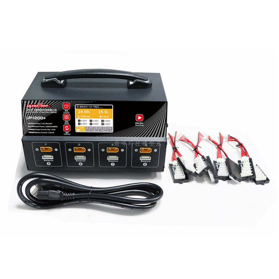 Ultra Power UP1200+ Fast Intelligent Portable Charger for 8 Channels ...
