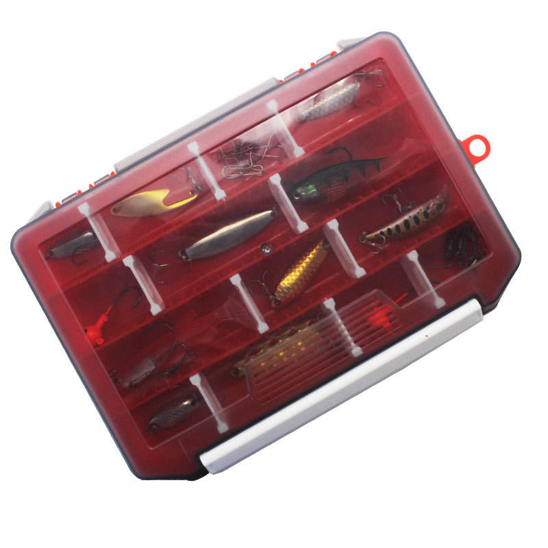 B Style Six-color Single-layer Insert Large Four-grid Bait & Lure ...