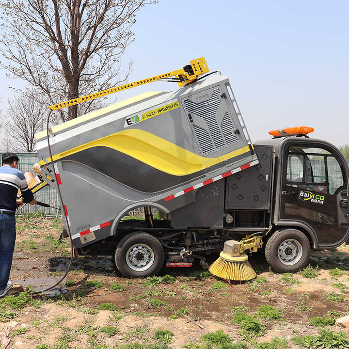 Baiyi Pure Electric Road Cleaning Vehicle - Efficient & Reliable