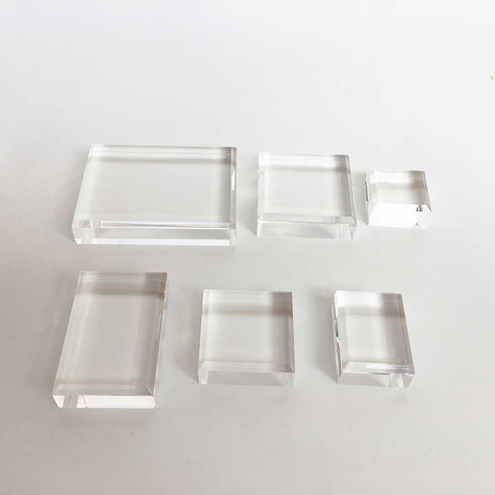 Customized Acrylic Display Blocks for Exhibition