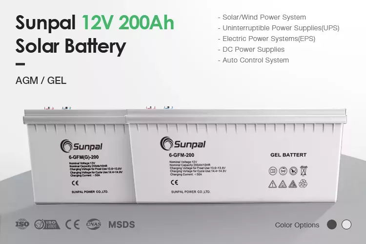 Pin Axit Chì Sunpal 12 Volt 200ah C10 Cho Hệ Thống Lưu Trữ Năng Lượng – Chima.vn – Máy móc ...