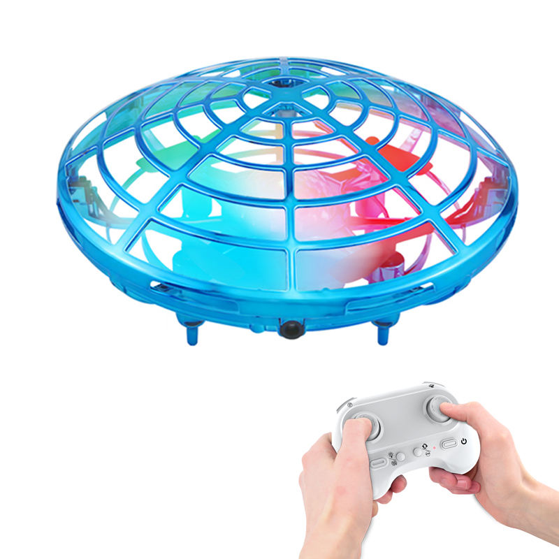 Mini UFO Flying Toy with Dual Control Mode - Hand Gesture + Remote ...