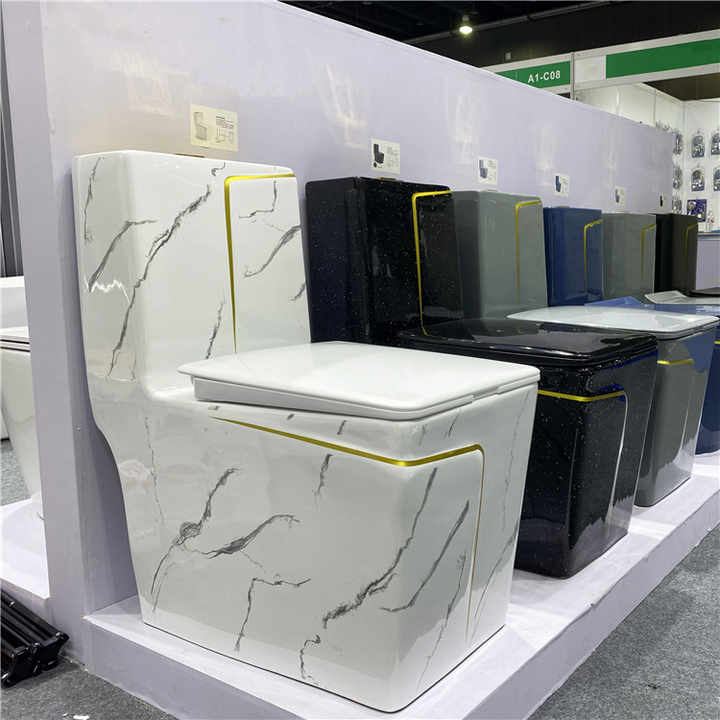 Modern Sanitary Ware Water Closet Bathroom square Water Closet Ceramic ...
