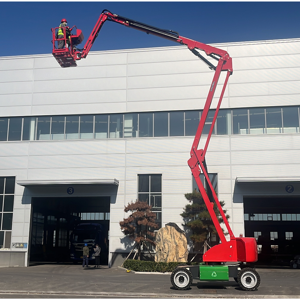 Diesel Articulating Boom Lift Strong Off-Road Capabilities 14m-30m ...