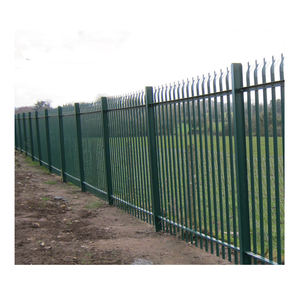 second hand galvanized palisade fencing, second hand galvanized ...