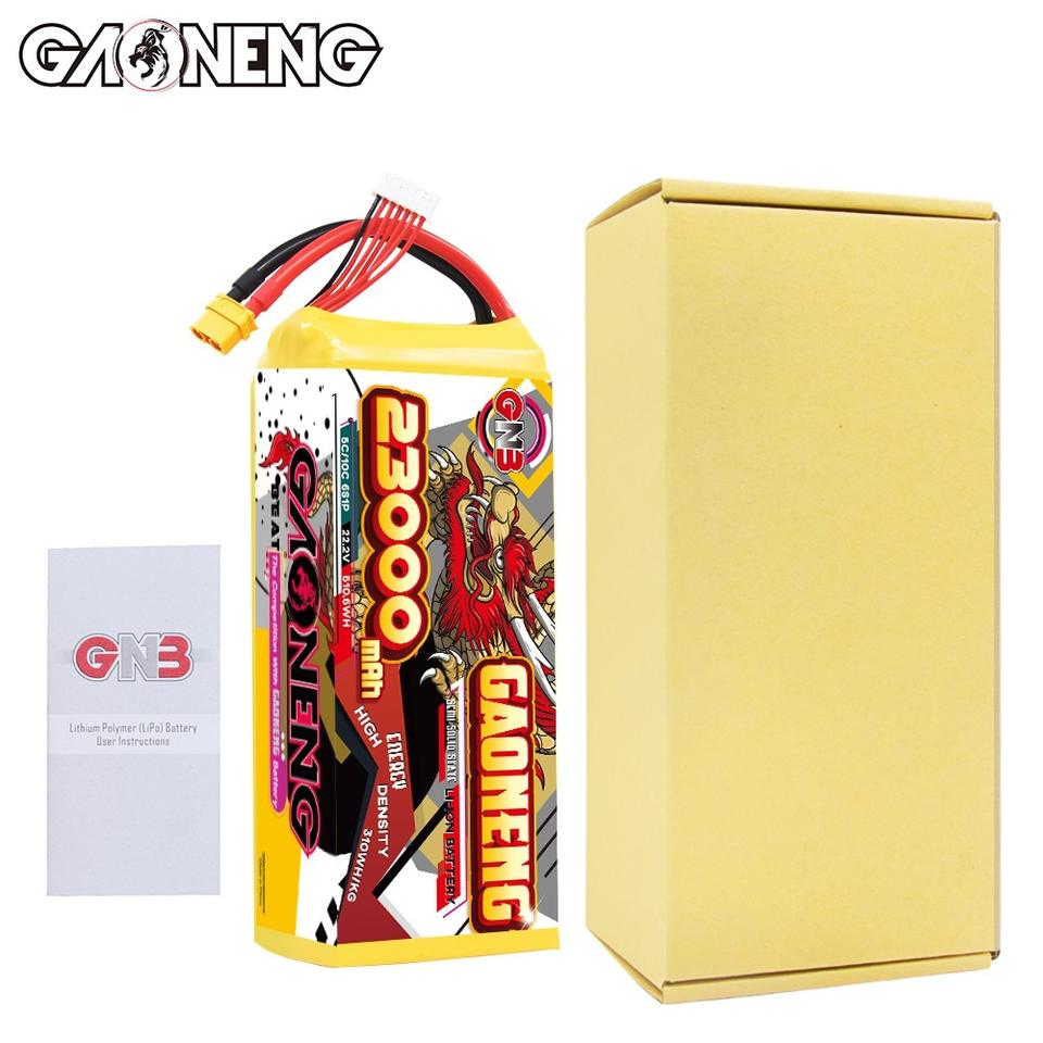 GNB High Energy 26000mAh 6S 22.2V 5C Lipo Semi-Solid Battery for Power ...