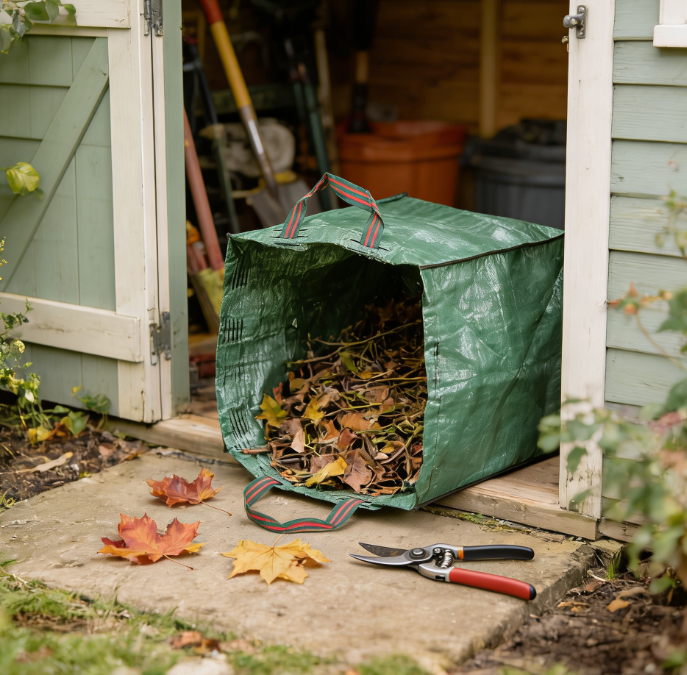 Garden Heavy Duty Leaf Collection Bag Reliable Gardening Bags for Farm ...