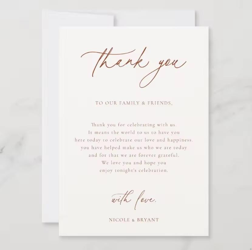 Customized Eco-friendly Paper Birthday & Mother's Day Thank You Gift ...
