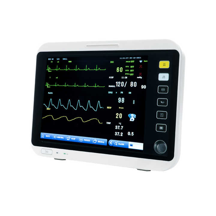 Touchscreen Handheld Multi-Parameter ECG SpO2 NIBP Veterinary Patient ...