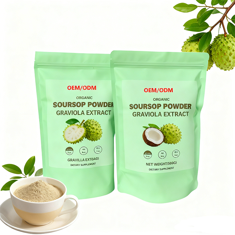 Customized Label 100g/Bag Graviola Soursop Extract Powder Graviola ...
