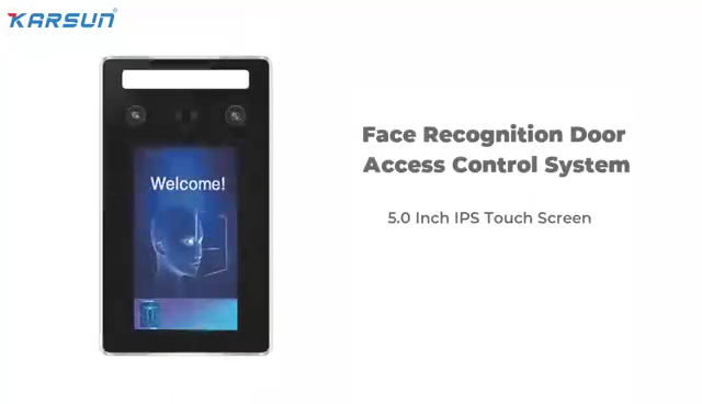 AI Face Recognition Access Control with Time Attendance