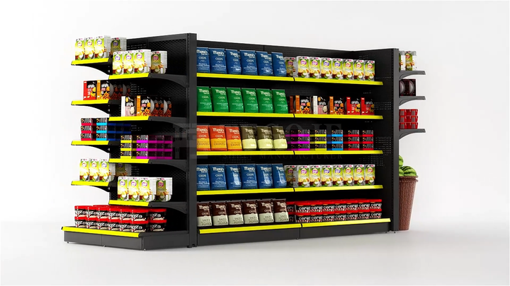 Optimize Store Display with Supermarket Racks for Products
