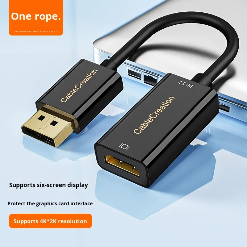 DP to /VGA Adapter Active 4K60Hz Computer Monitor Converter Brand New ...